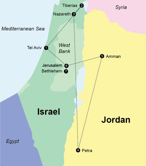 Holy Land & Jordan, March 3-13, 2020 - The Holy Land Franciscan Pilgrimages